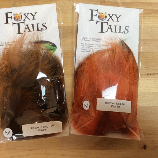 Racoon Dog Tail – The Tying Scotsman